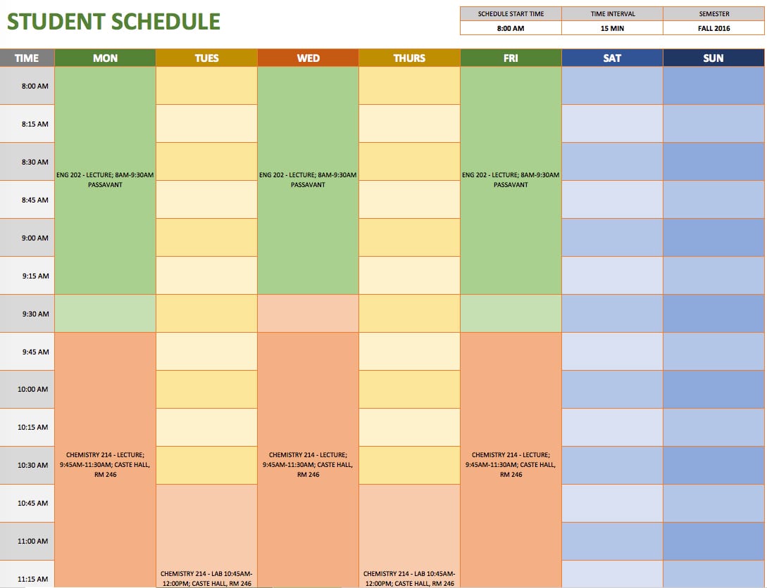 Schedule Spreadsheet Template Schedule Spreadsheet Spreadsheet 