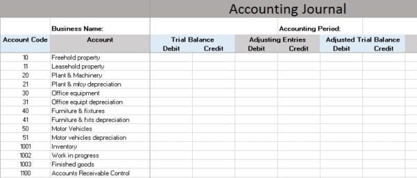 Account Spreadsheet Template Accounting Spreadsheet Accounting 