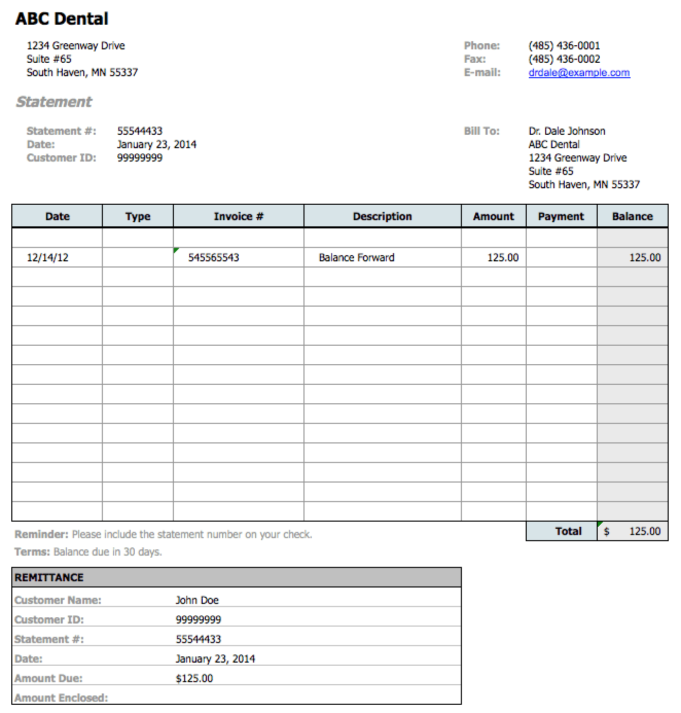 Dental Invoice Spreadsheet Templates For Busines Dental Lab Invoice 