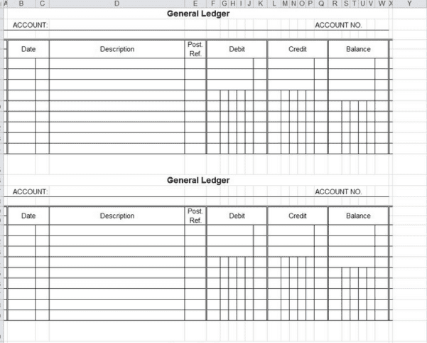 Trial Balance Excel Template Excelxo