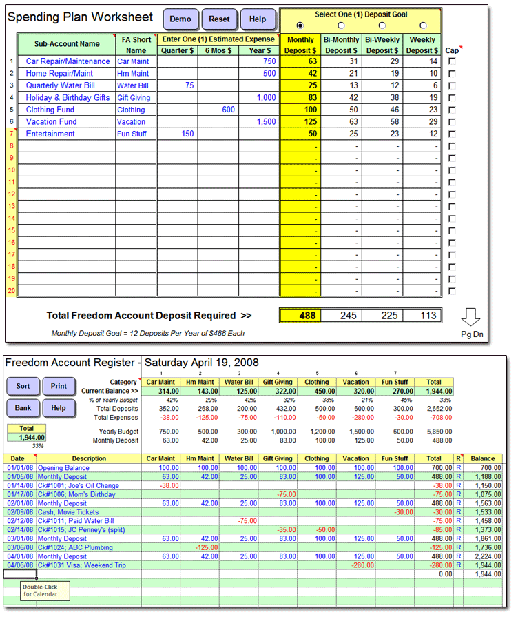 Free Simple Accounts Spreadsheet 1 Excelxo