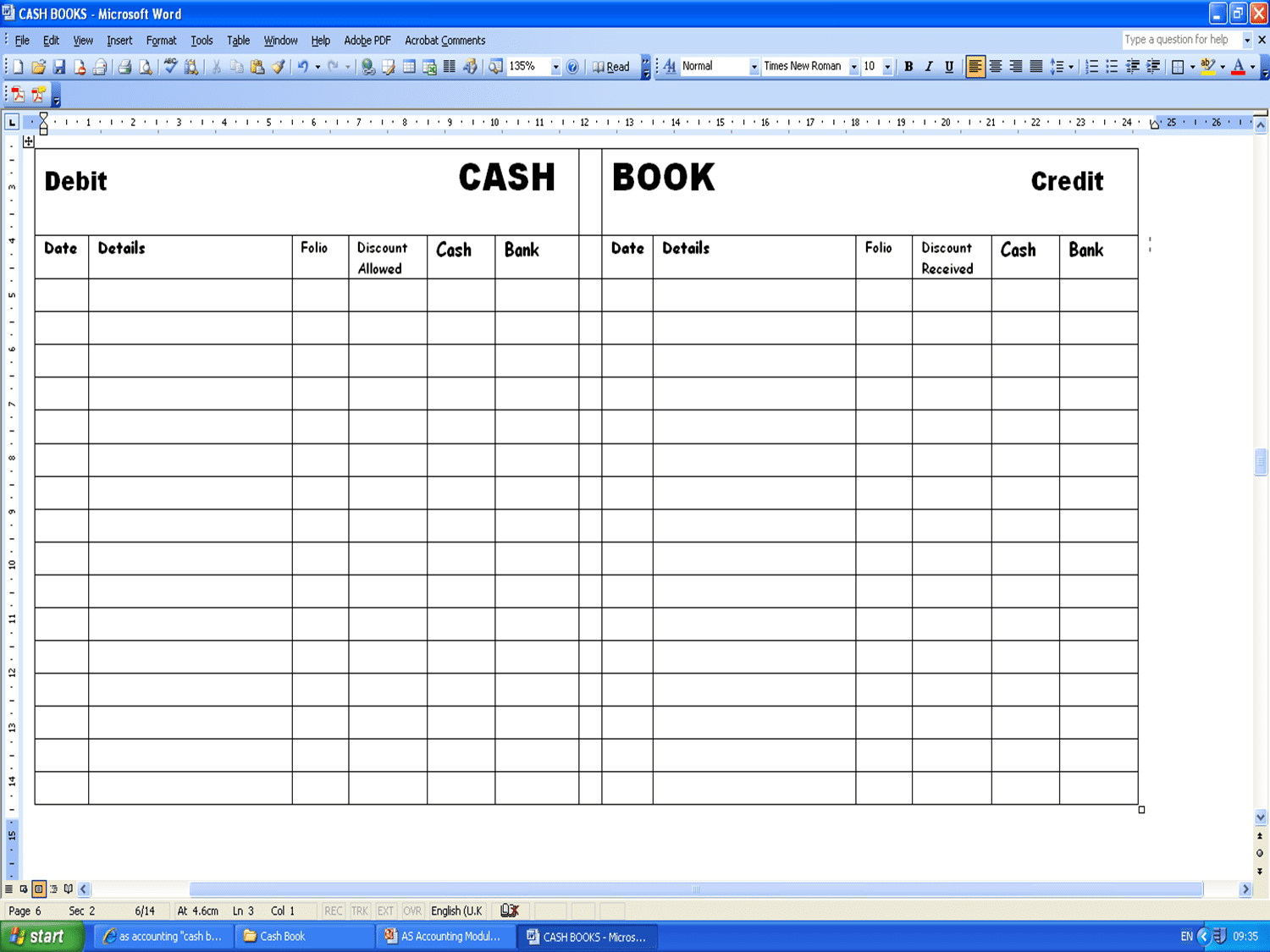 How To Keep Accounts In Excel Excelxo