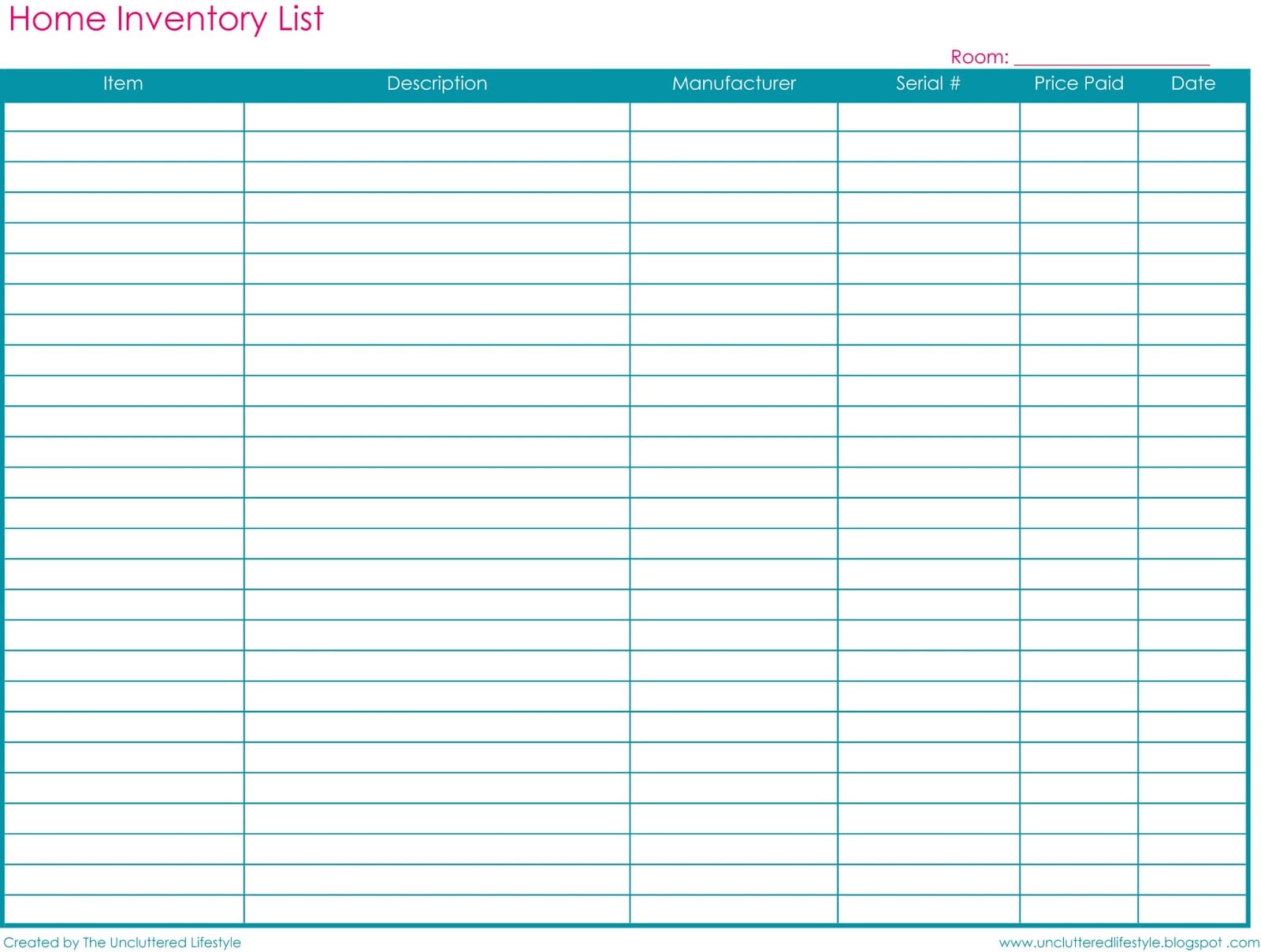 Printable Small Business Inventory Spreadsheet Template Printable 