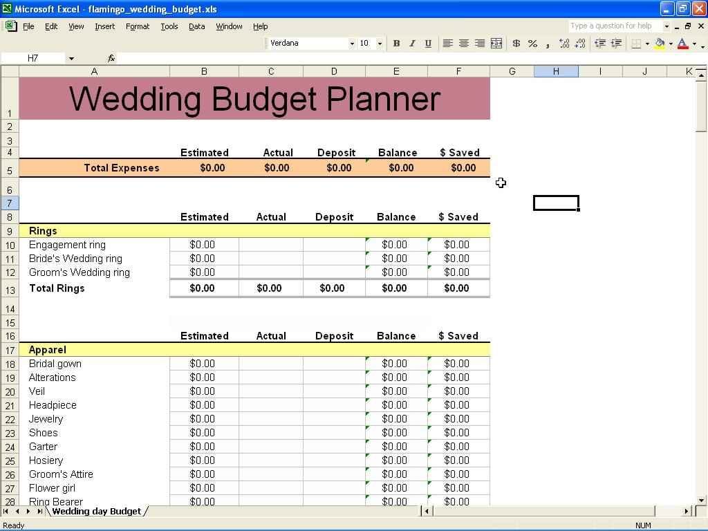 Easy Budget Spreadsheet Template Free Excelxo
