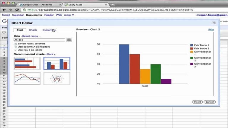 Google Spreadsheet Number Format