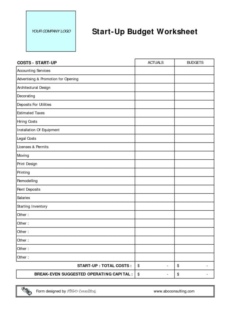 Startup Business Plan Templates Excelxo
