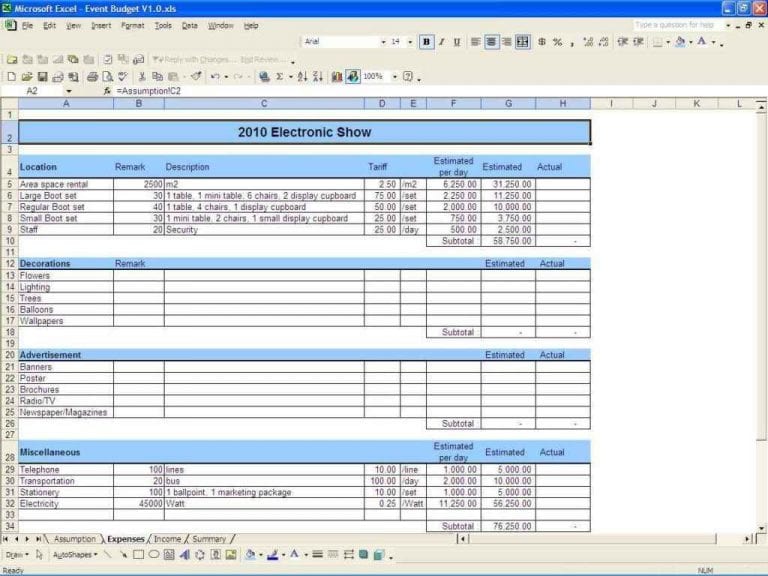 Wedding Budget Excel Spreadsheet South Africa 4 Excelxo wedding-budget-excel-spreadsheet-south-africa-4-excelxo