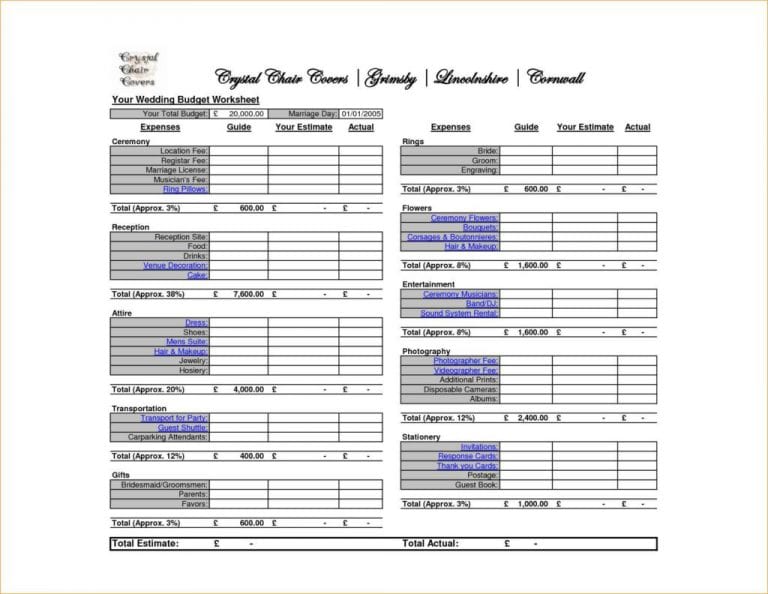 wedding budget spreadsheet excel template 1 — excelxo.com wedding budget spreadsheet excel template 1 — excelxo.com