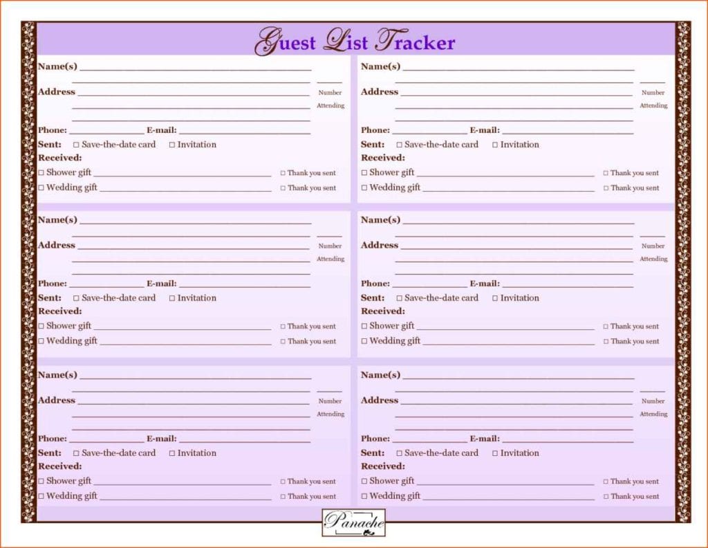Wedding Reception Budget Spreadsheet Excelxo