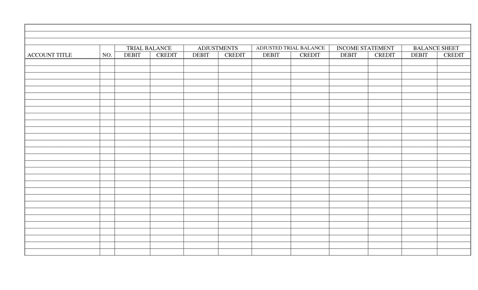 Accounting Spreadsheet Examples Excelxo