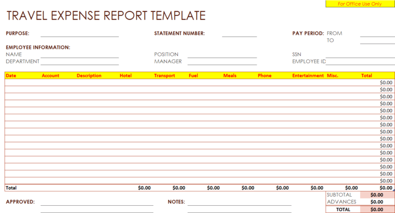 expense report forms printable — excelxo.com expense report forms printable — excelxo.com