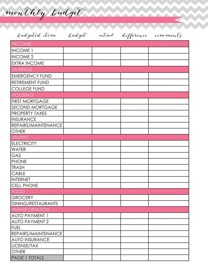 Free Budget Software 1 Excelxo Free Budget Software 1 Excelxo