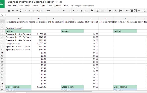 Free Expense Report App Excelxo