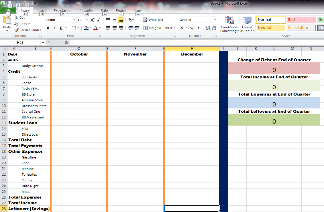 Free Expense Report Form Pdf Excelxo