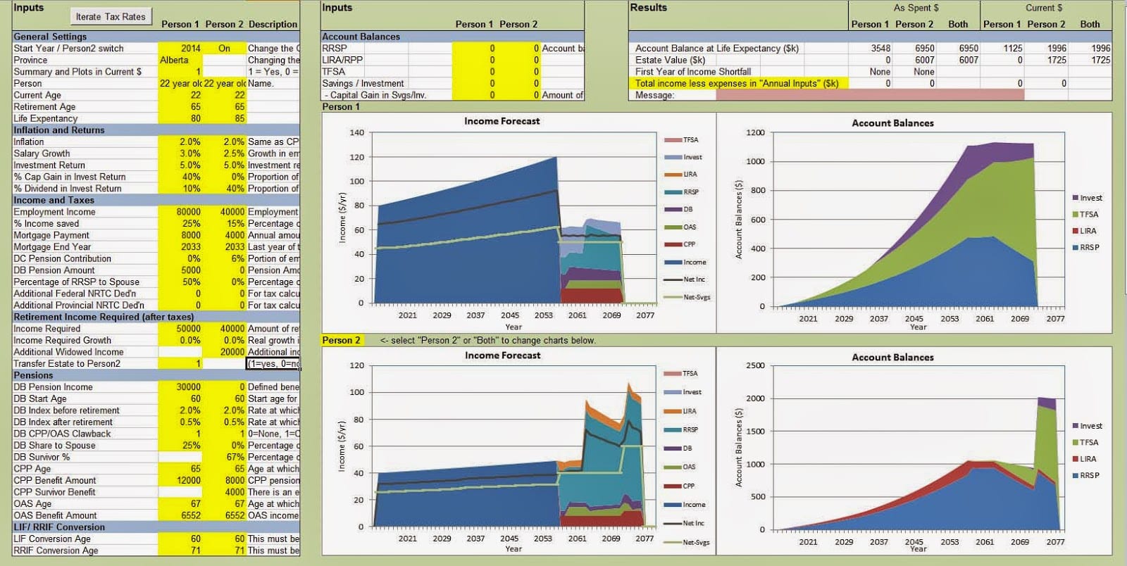 Monthly Budget Planner Excel 1 Excelxo