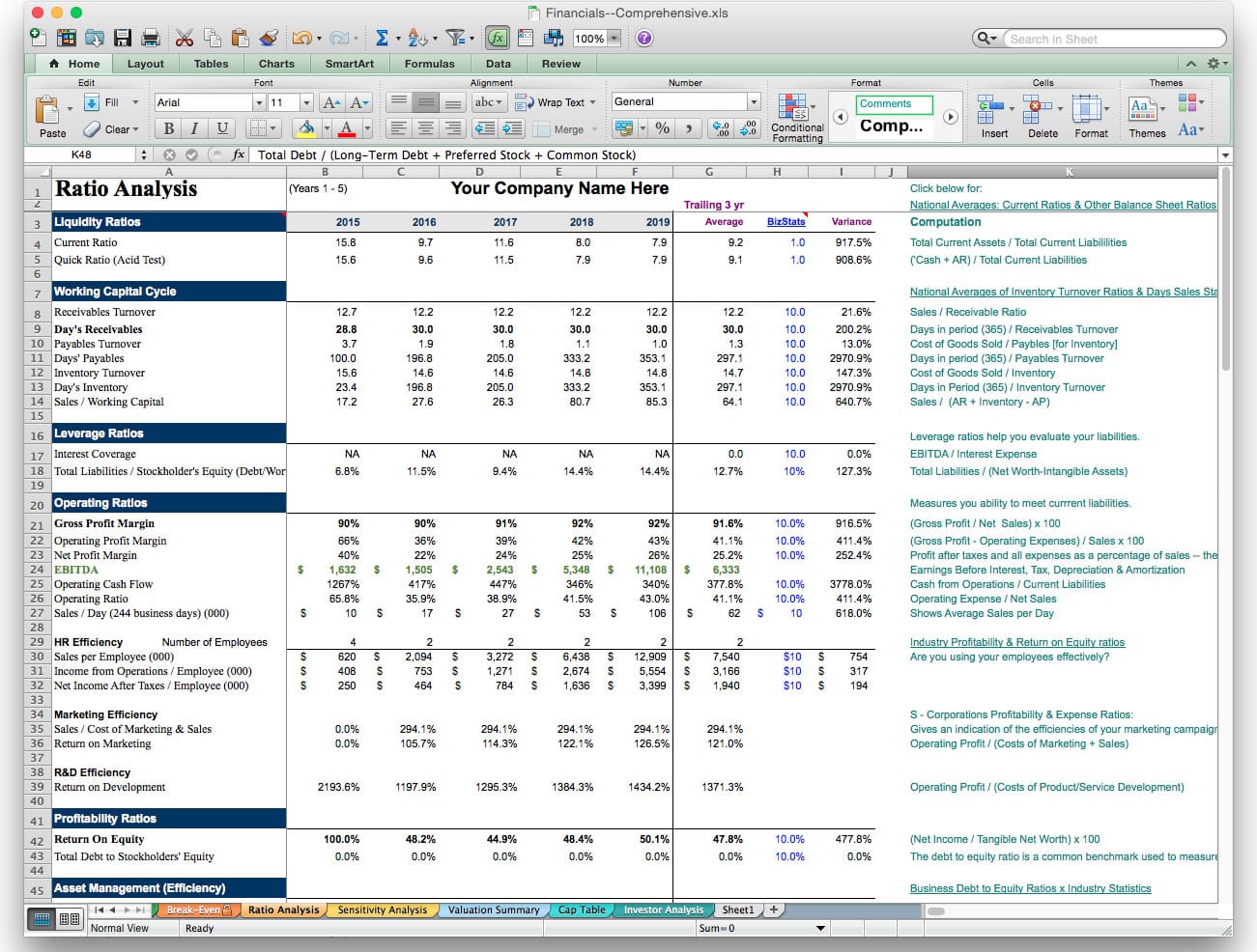 Programme On Financial Modelling Using Excel Riset