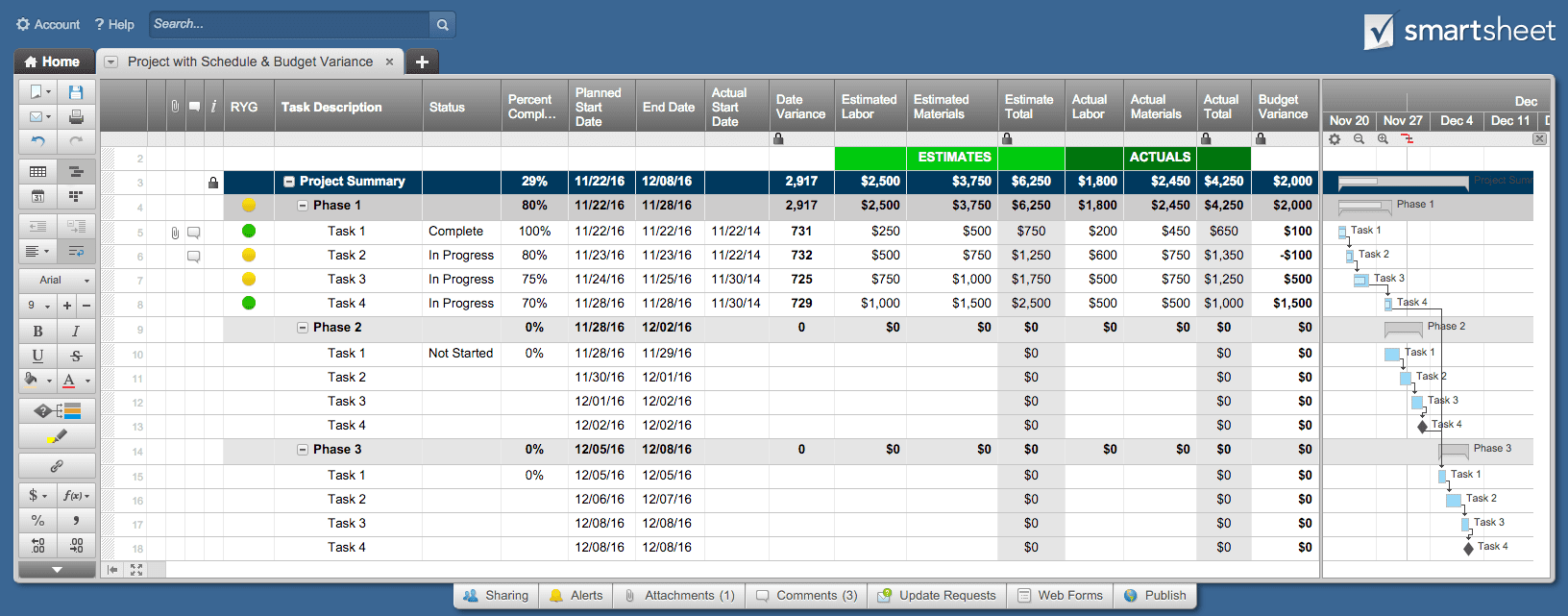 Project Management Software Excelxo